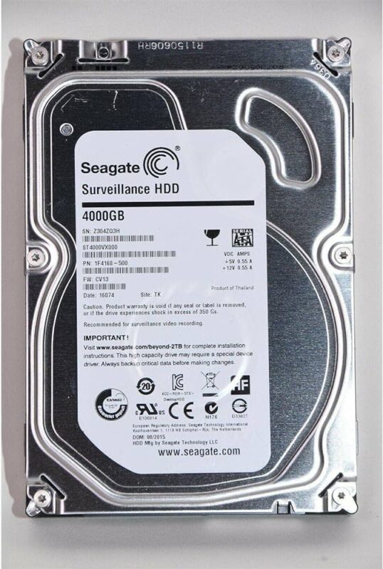 4TB Seagate ST4000VX000 Kietasis diskas 3,5" (Atnaujinta) - RPC.LT