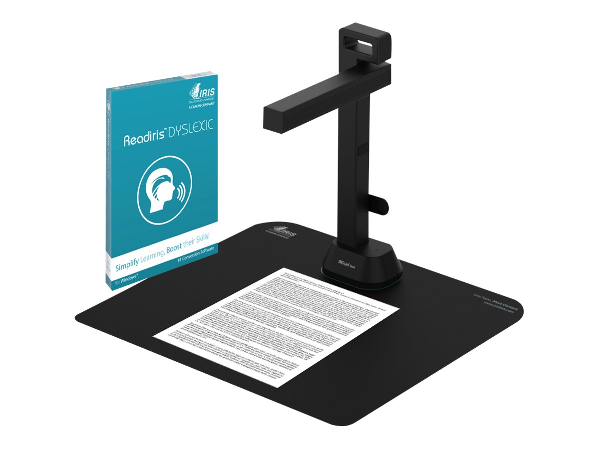 IRIS | IRIScan | Desk 6 Pro Dyslexic | Digital document camera - RPC.LT