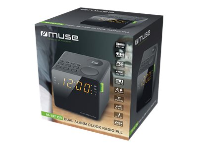 Muse M-187CR Dual Alarm Clock Radio | Muse - RPC.LT