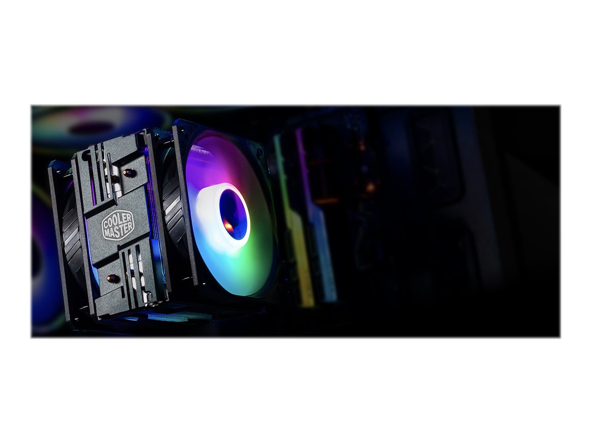 Cooler Master | Hyper 212 LED Turbo ARGB | Silver/Black | Intel, AMD ...