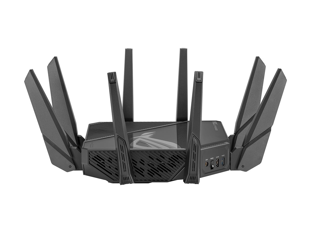 Wifi 6 802.11ax Quad-band Gigabit Gaming Router | ROG GT-AXE16000 ...