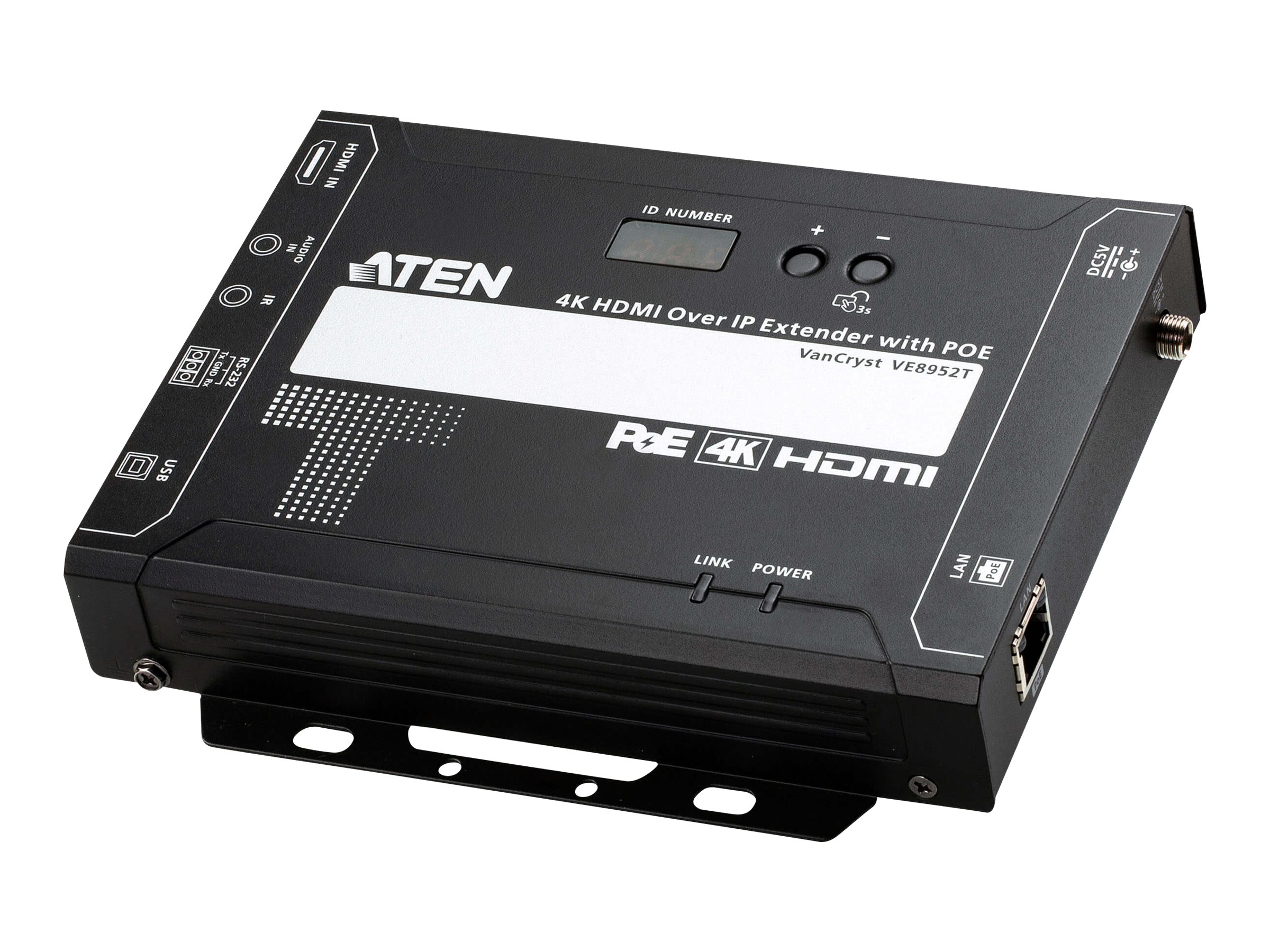 Aten 4K HDMI over IP Transmiter with PoE | VE8952T - RPC.LT