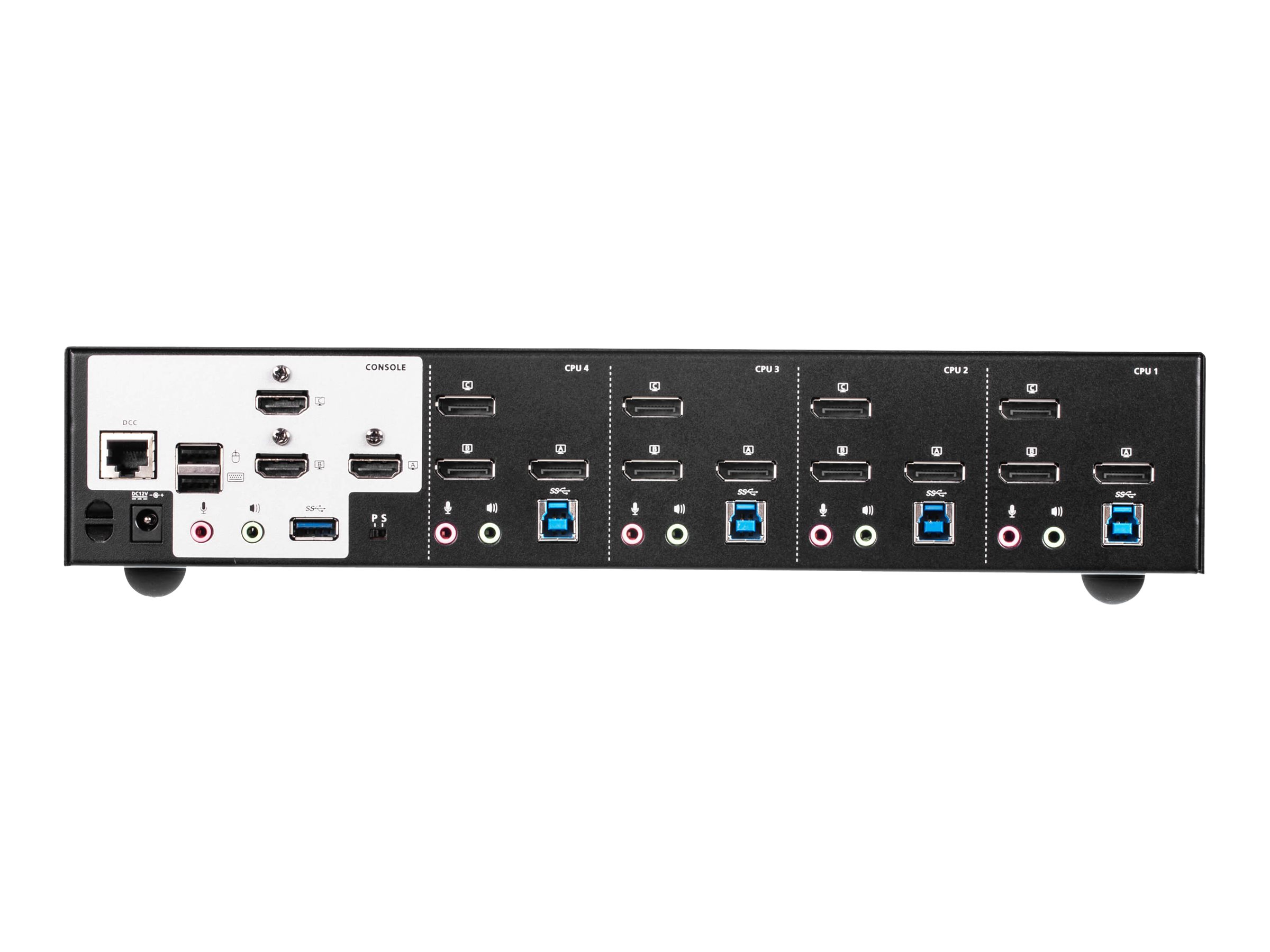 Aten 4-Port USB3.0 4K DisplayPort Triple Display KVMP Switch | CS1964 ...