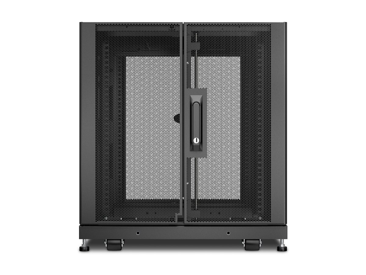APC NetShelter SX 12U Server Rack Enclosure 600mm x 900mm w/ Sides ...