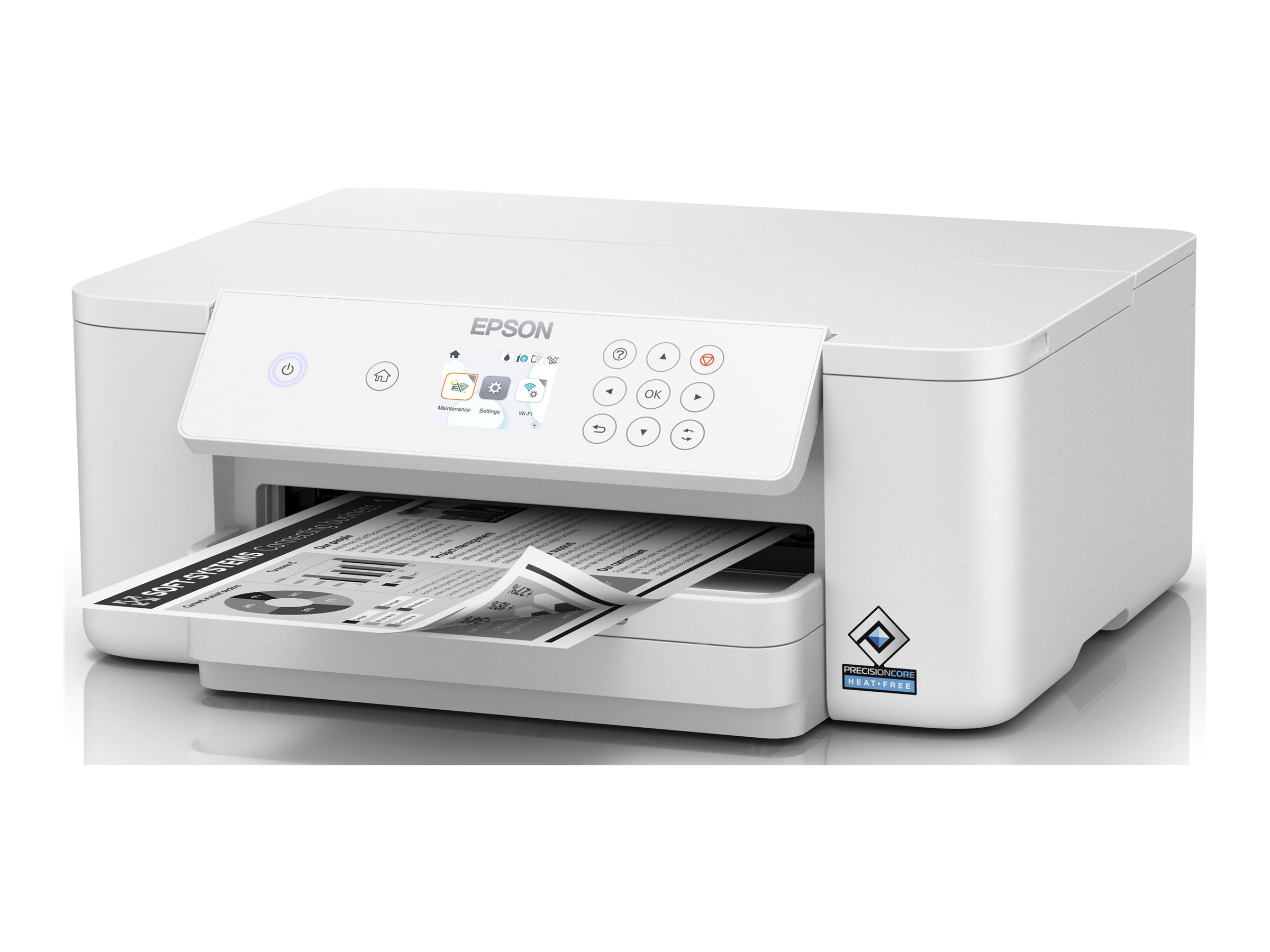 Epson Printer | WF-M4119DW | Inkjet | Mono | Wi-Fi | White - RPC.LT