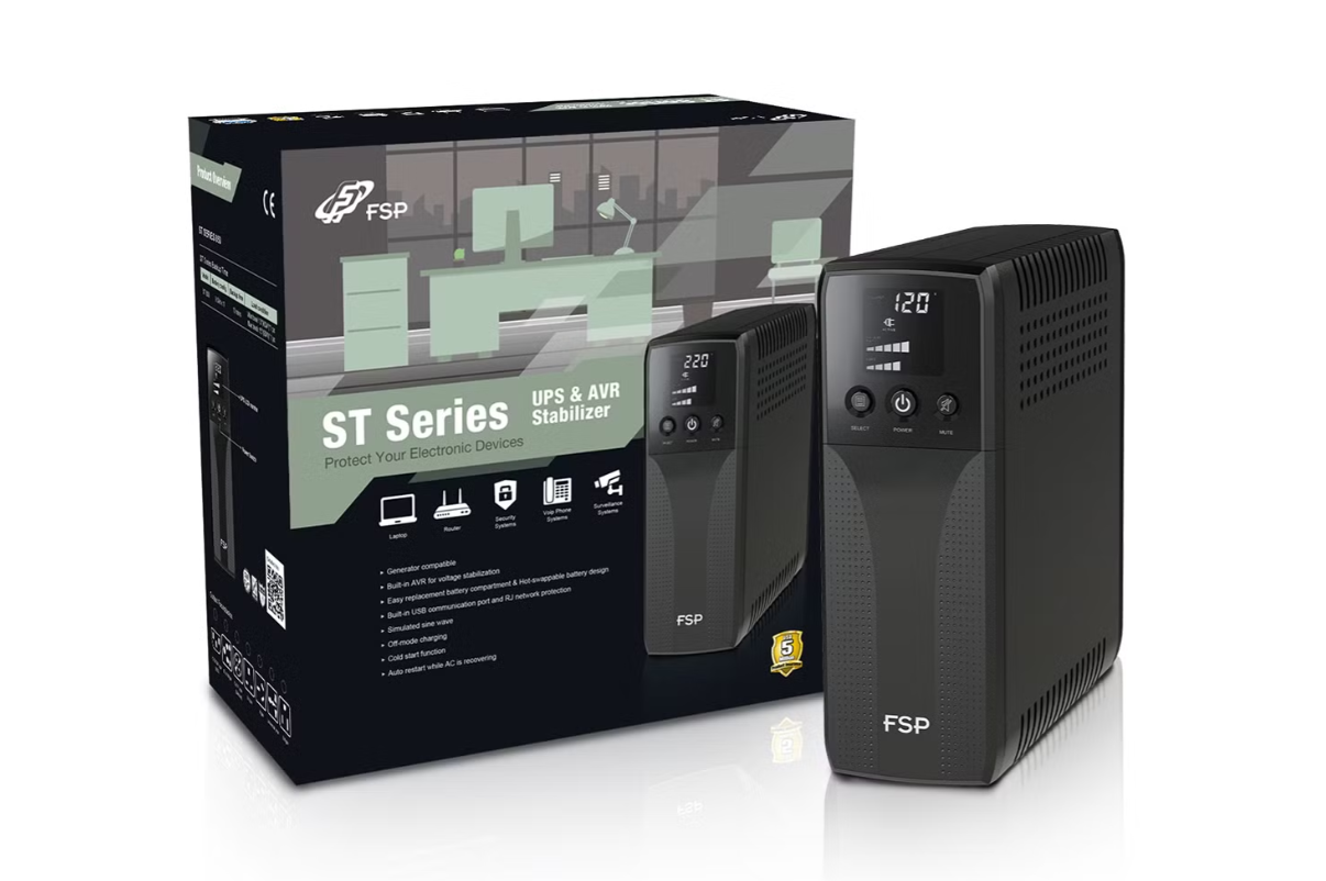 FSP | UPS and AVR Stabilizer | ST 850 | 850 VA | 510 W | 220-240 V - RPC.LT