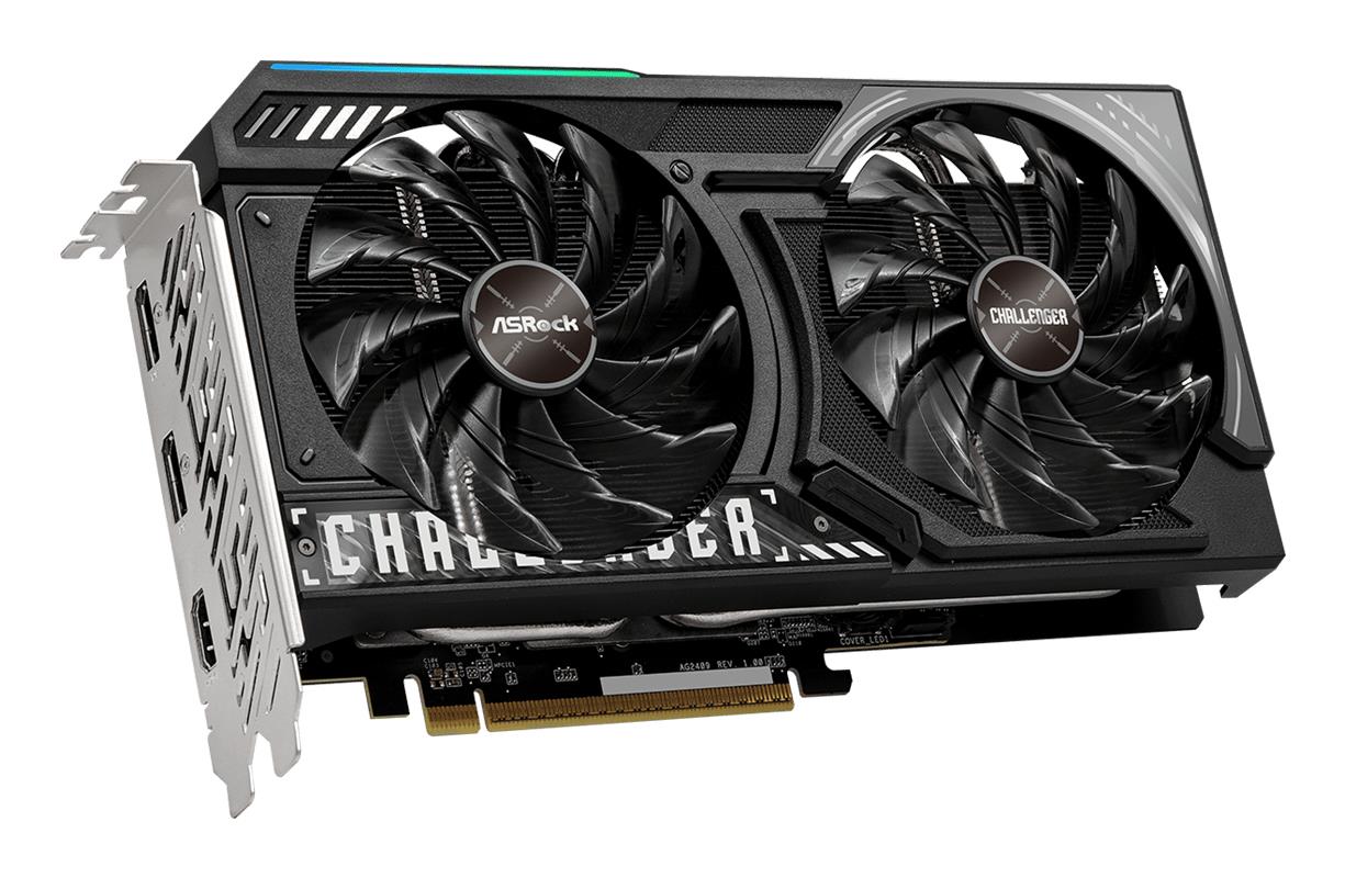 Graphics Card ASROCK AMD Radeon RX 9060 XT 16 GB GDDR6 128 bit PCIE 5.0 ...
