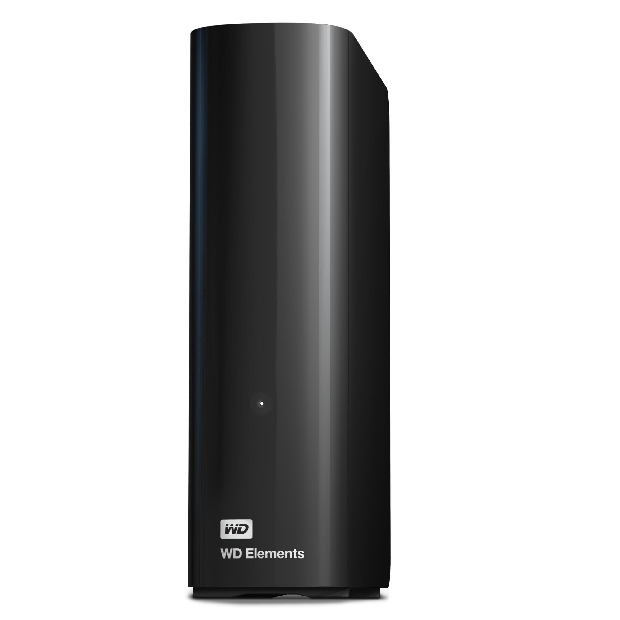 External HDD WESTERN DIGITAL Elements Desktop 4TB USB 3.0 Black ...